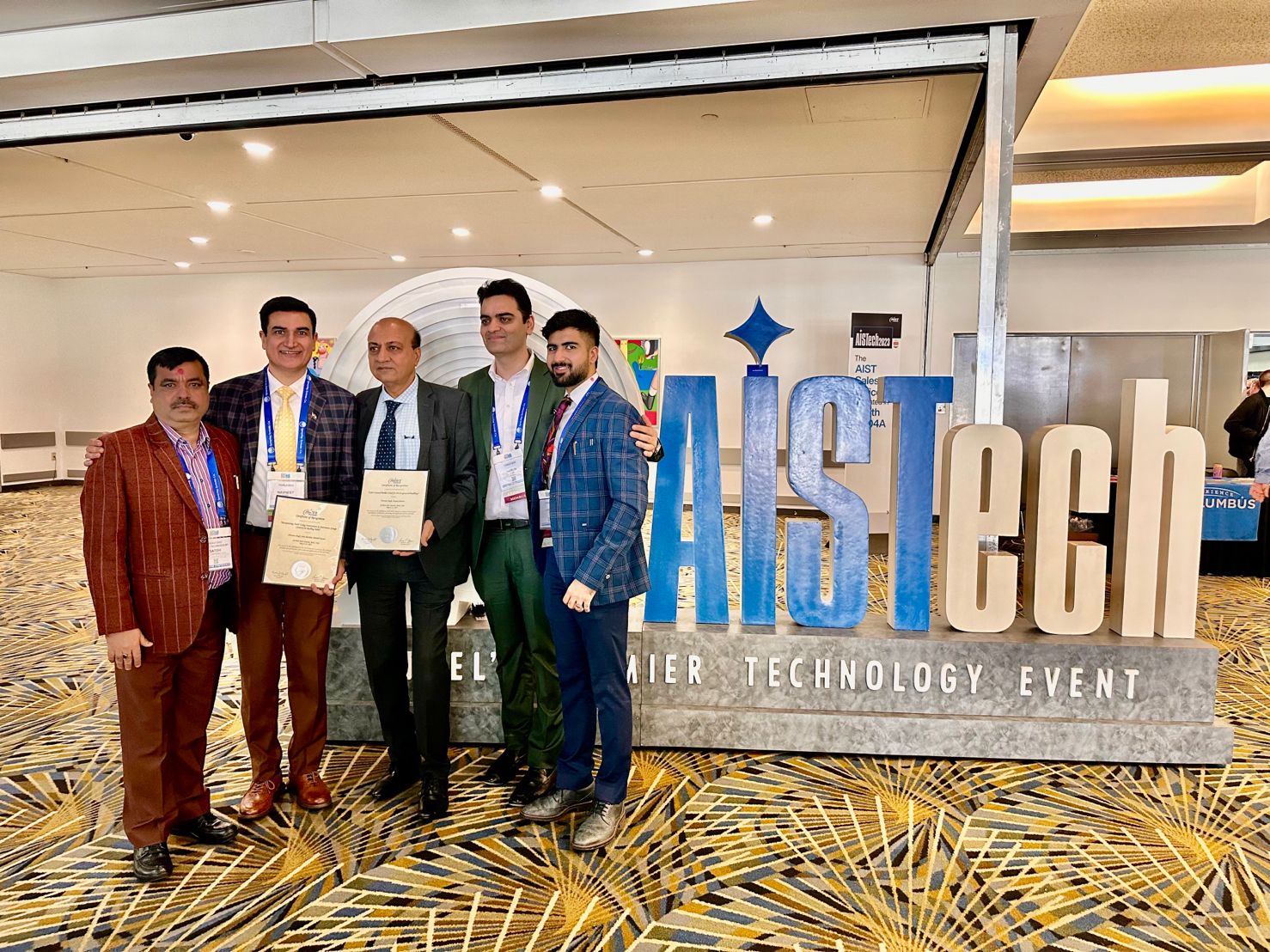 Mr. Navneet Singh, MD presents 2 more technical papers at #AISTech2023, Detroit. - YD Group